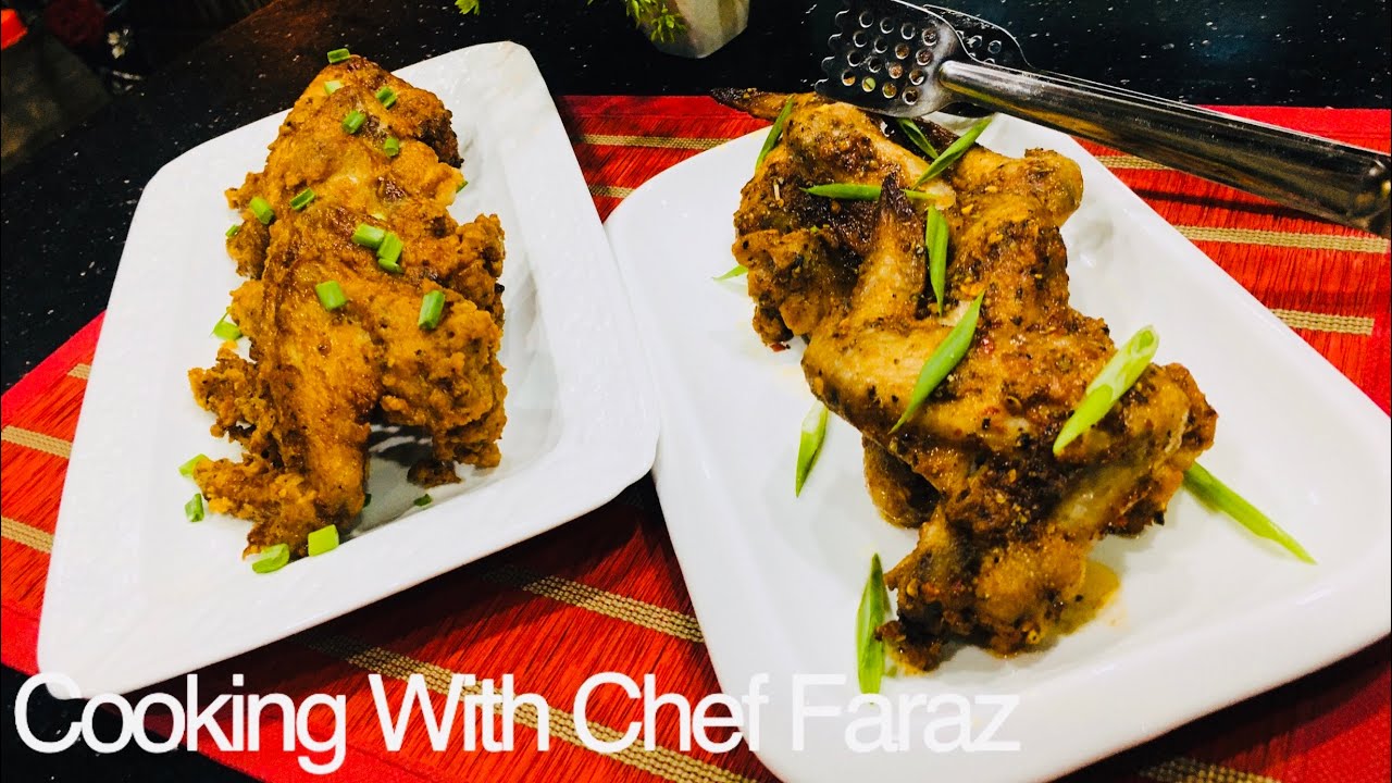 Spicy Hot Wings (Baked and Fry) | Easy To Cook | Faraz Javed | Cooking ...