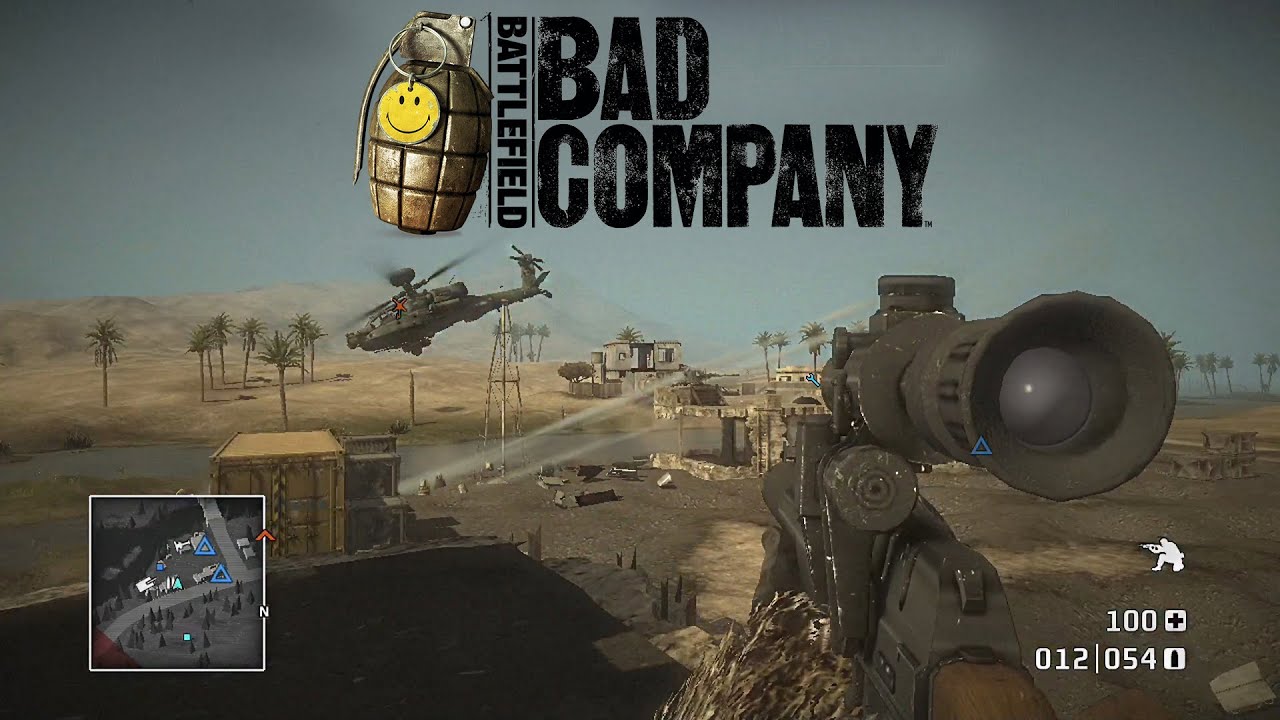 Bad Company 1 Oasis Raw Gameplay (final week before server shutdown ...