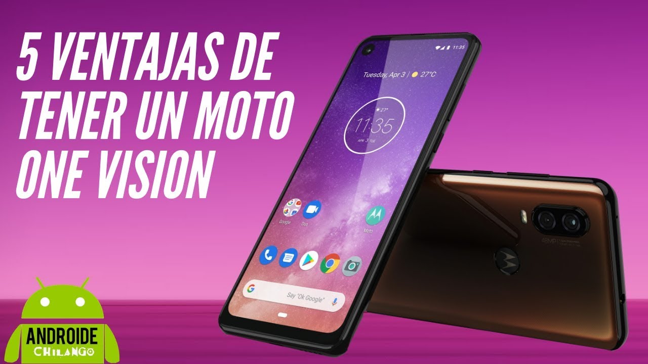 5 Ventajas de tener un Moto One Vision - YouTube