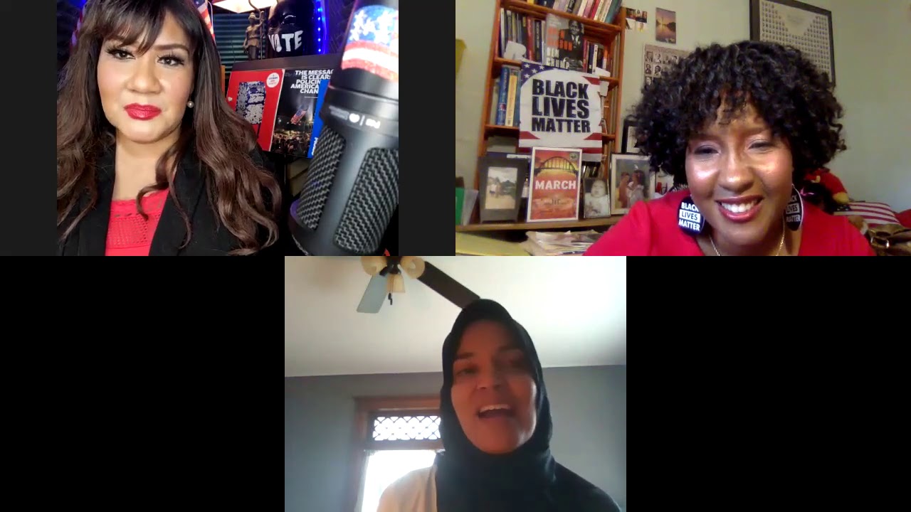 Politico Coffee with Robyn and Tracey and Atty Saima Khalil, one of the ...