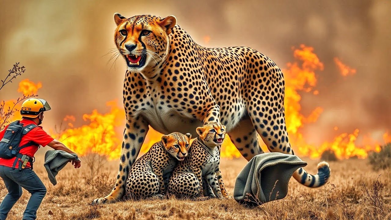 Rescue Mission : Save A cheetah family || Wildlife Heroes Daring ...