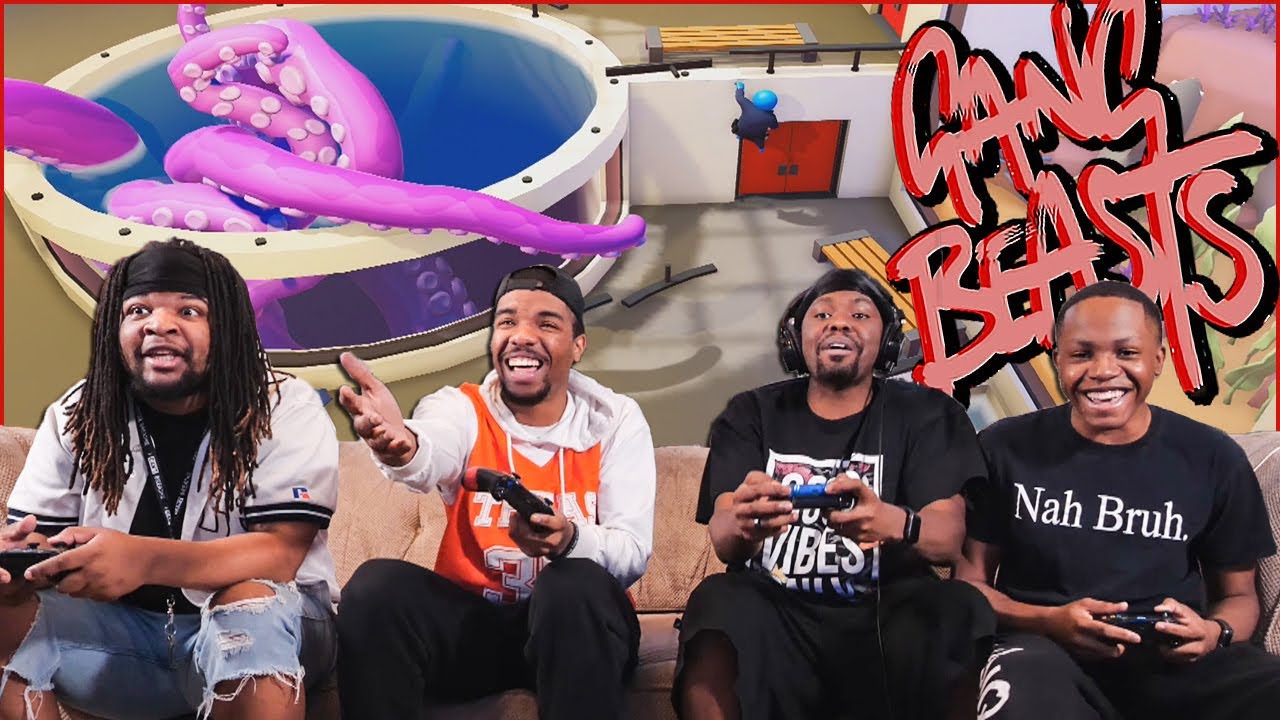 This Knockout Was So BAD It GLITCHED The Game! (Gang Beasts) - YouTube