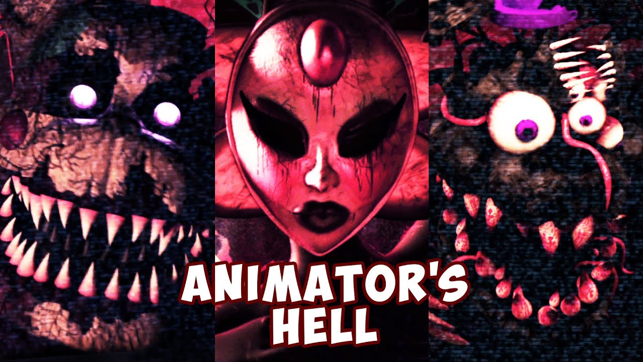Animator's Hell 2021 - All Jumpscares / Animatronics / Voice Lines - YouTube
