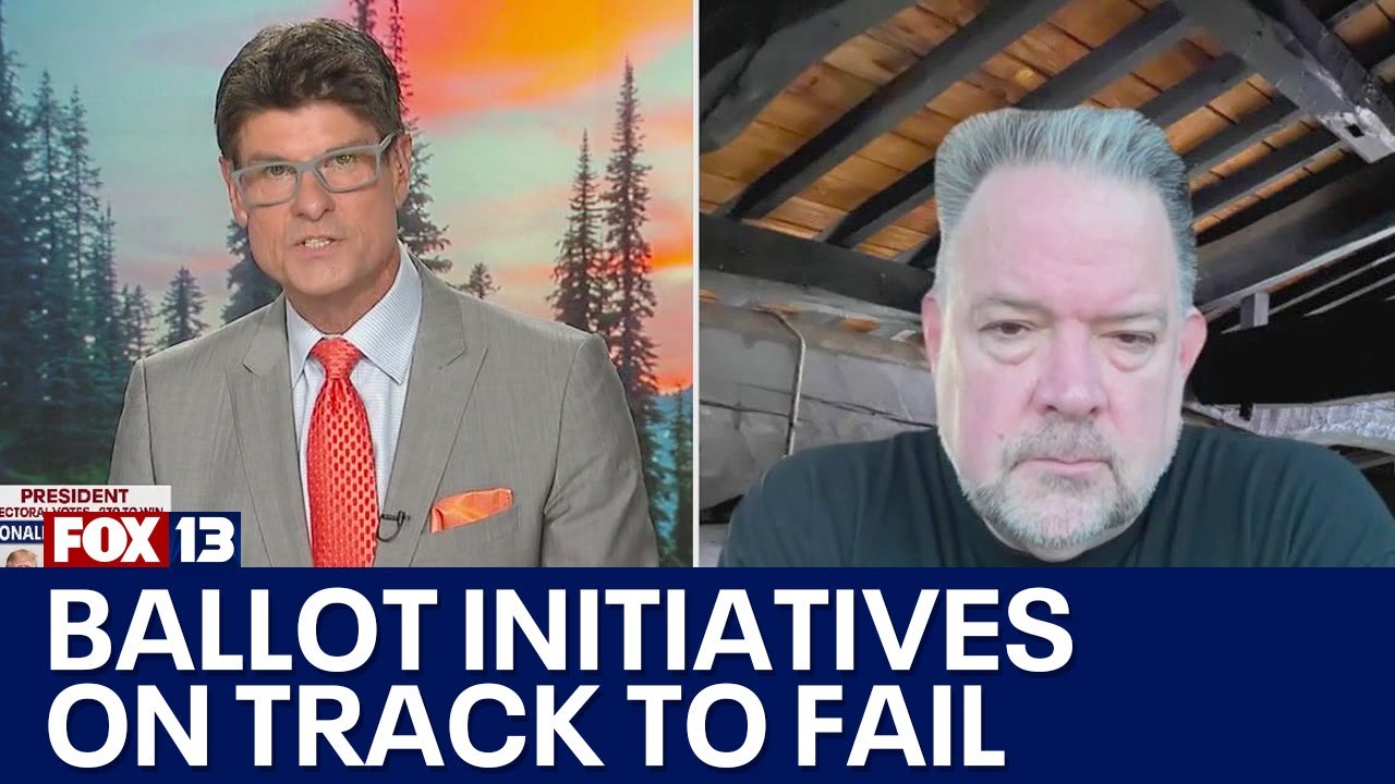 3 of 4 WA ballot initiatives on track to fail: Brian Heywood interview ...