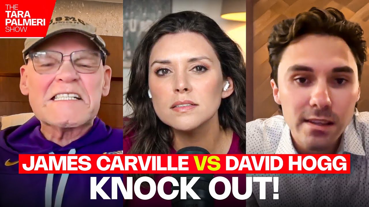 James Carville vs David Hogg Battle in Epic Clash over Democratic party ...