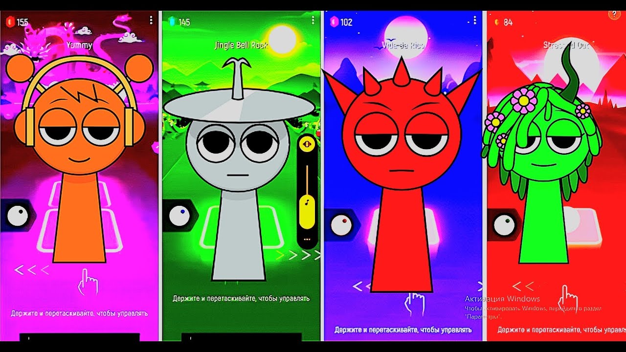 Incredibox Sprunki ️Sprunki Silver ️Sprunki Silver ️Sprunki Green ...