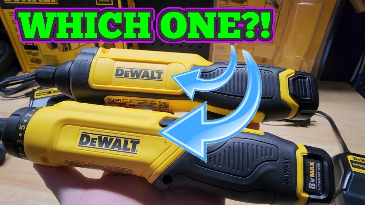 Two Amazing DeWALT Tools, But Which One Should You Get?! - YouTube