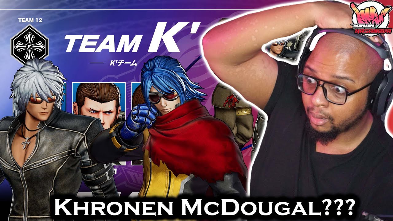 KOF XV: K' Team Story | K9999 is Khronen McDougal - YouTube