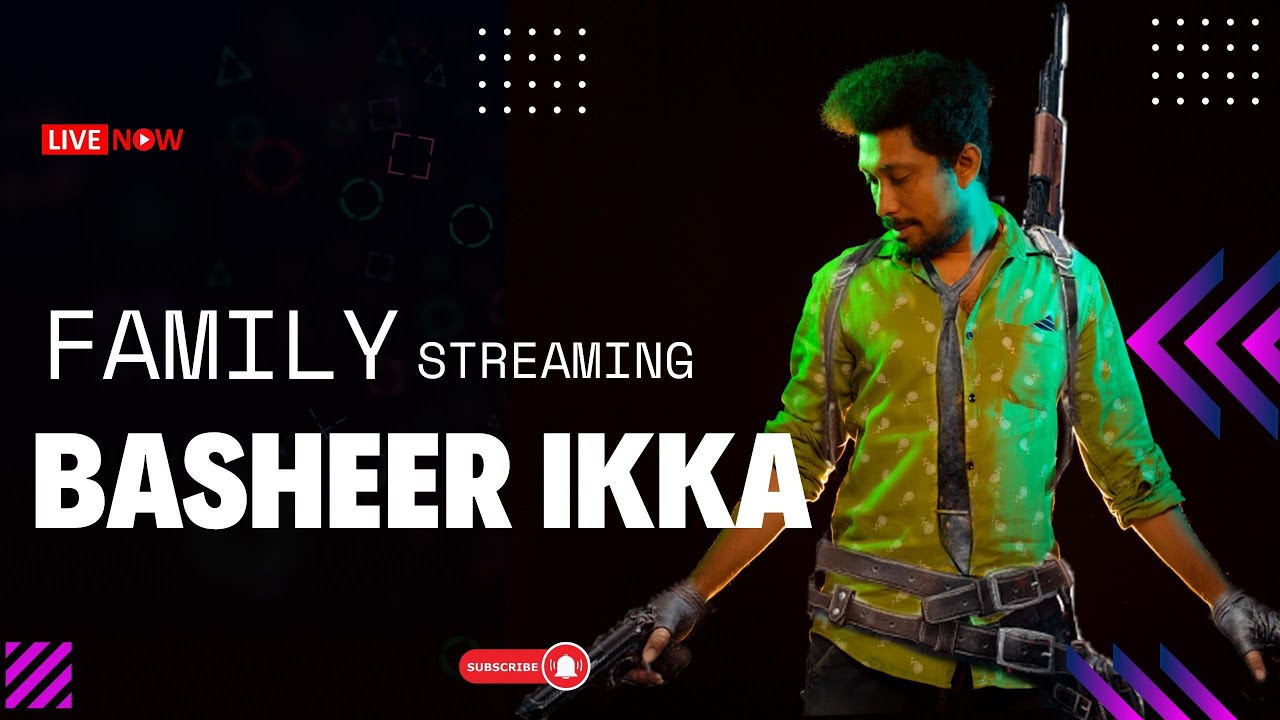 Road to 5K Family Streaming BGMI Live Malayalam | Basheer ikka - YouTube
