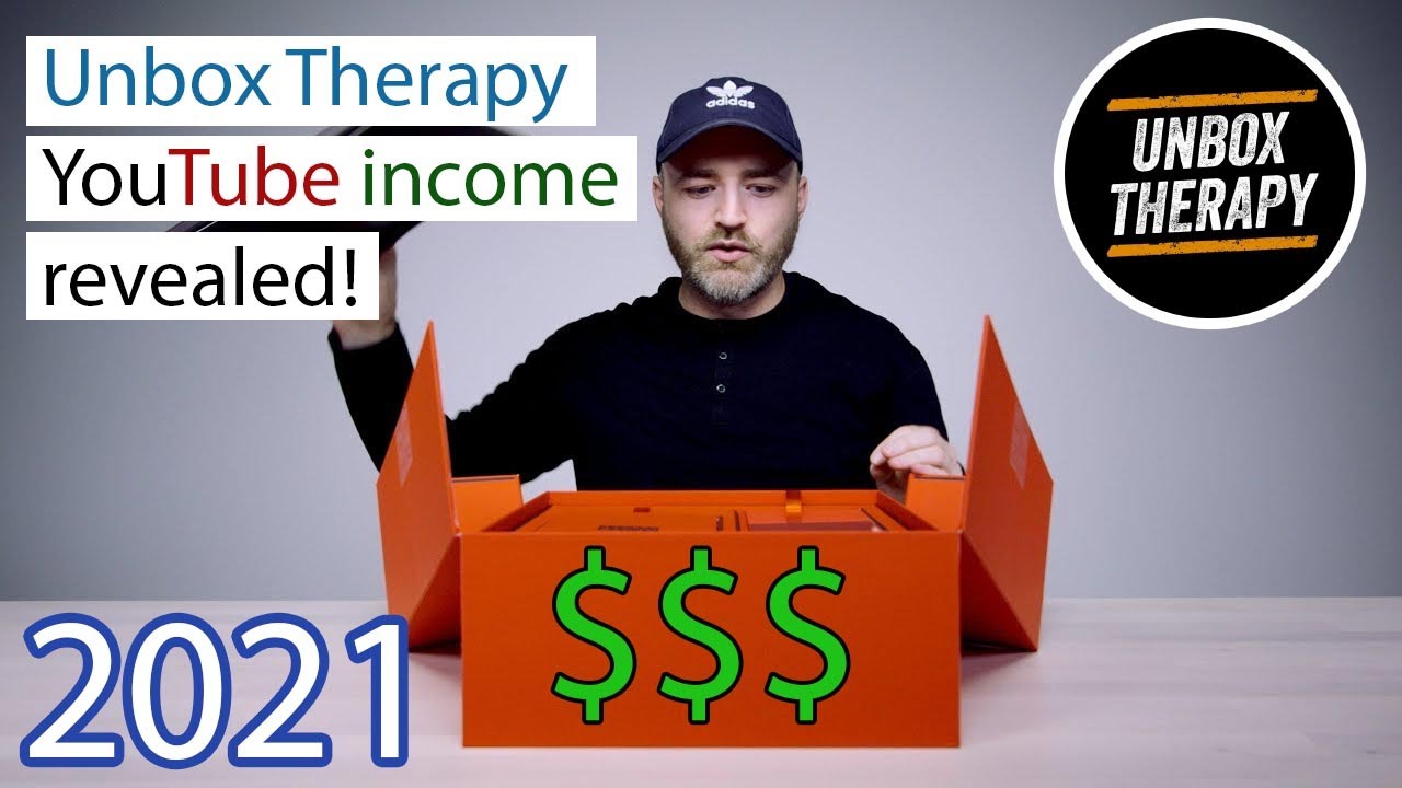 Unbox Therapy YouTube Income revealed! 2021 (Info Incomes) - YouTube
