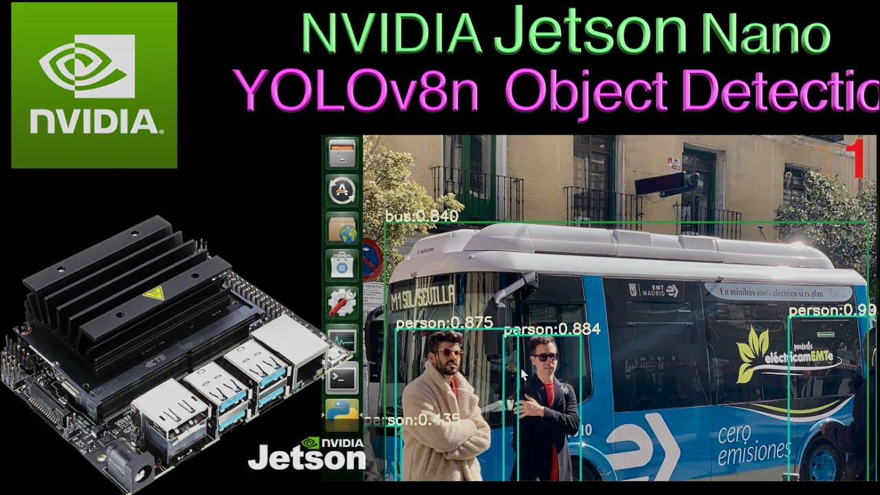 Nvidia Jetson Nano Yolov8 Object Detection Youtube