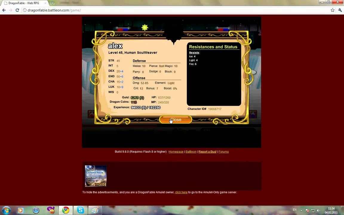 DragonFable Warrior vs SoulWeaver...The PvP Master - YouTube