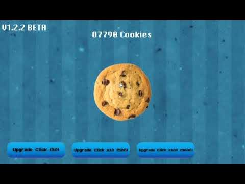 GOD MODE on my Cookie Clicker (Pygame) - YouTube