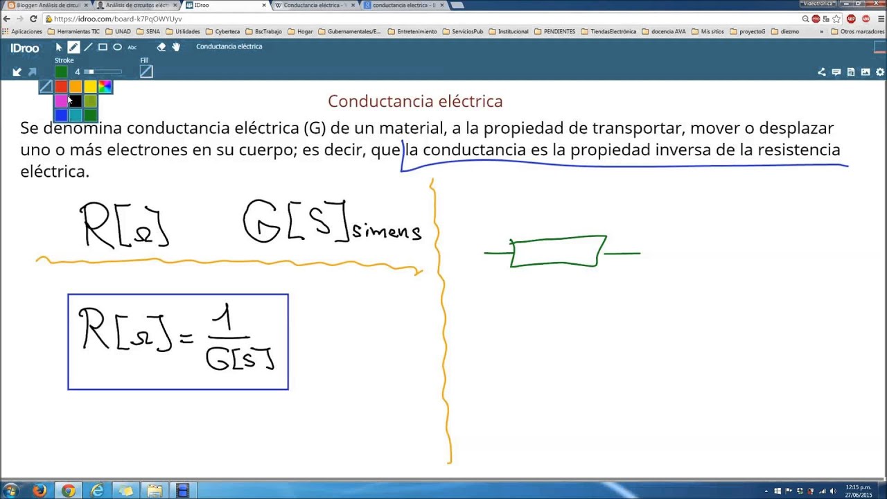 64. Conductancia eléctrica - YouTube