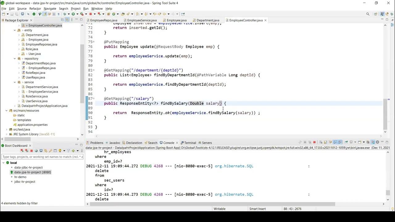 09-2 JPA Named (Native) Queries - YouTube