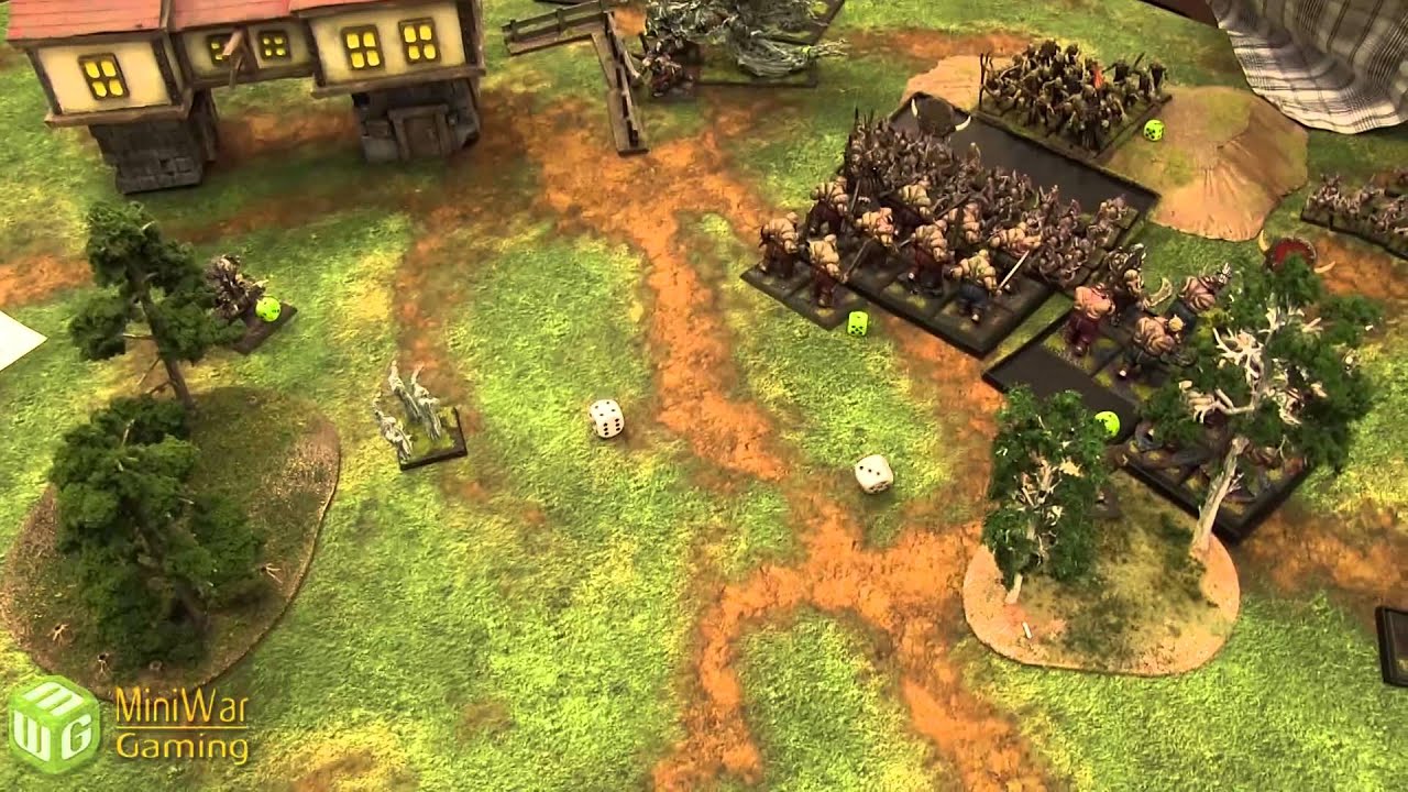 Ogre Kingdoms vs Vampire Counts Warhammer Fantasy Battle Report - Old ...