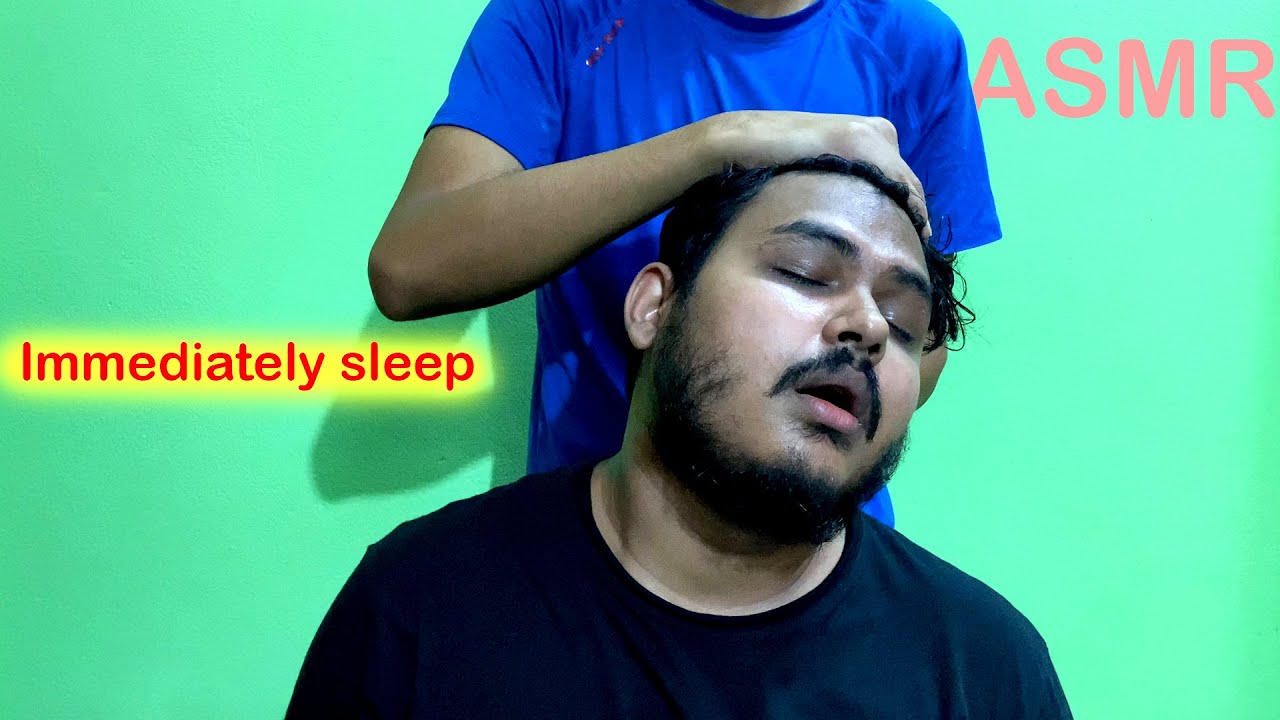 Deep Relaxation Head Massage ASMR | Blissful Scalp Tingles, Stress ...