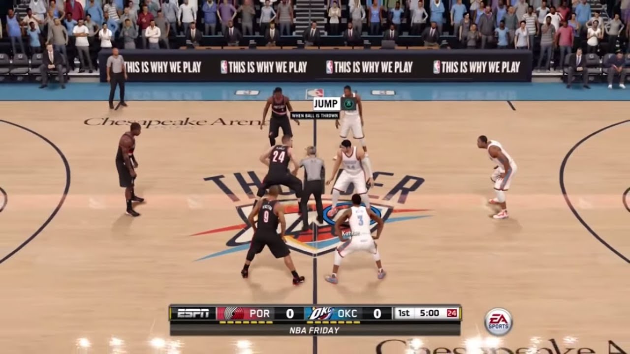 NBA Live 16 First Look Gameplay - YouTube