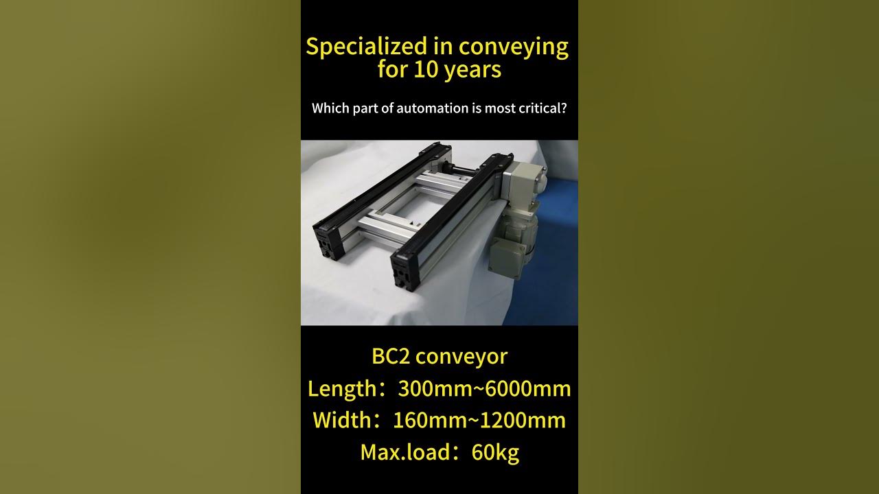 Automated conveyor system - YouTube