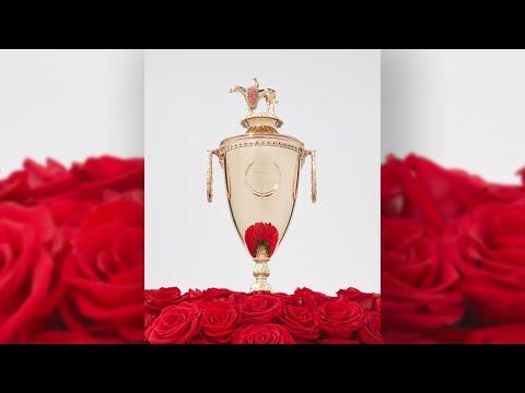 Solid gold, jewel-adorned trophy unveiled for Kentucky Derby 150 - YouTube