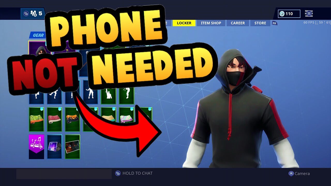 How To Get EXCLUSIVE IKonik Skin WITHOUT The Phone - YouTube