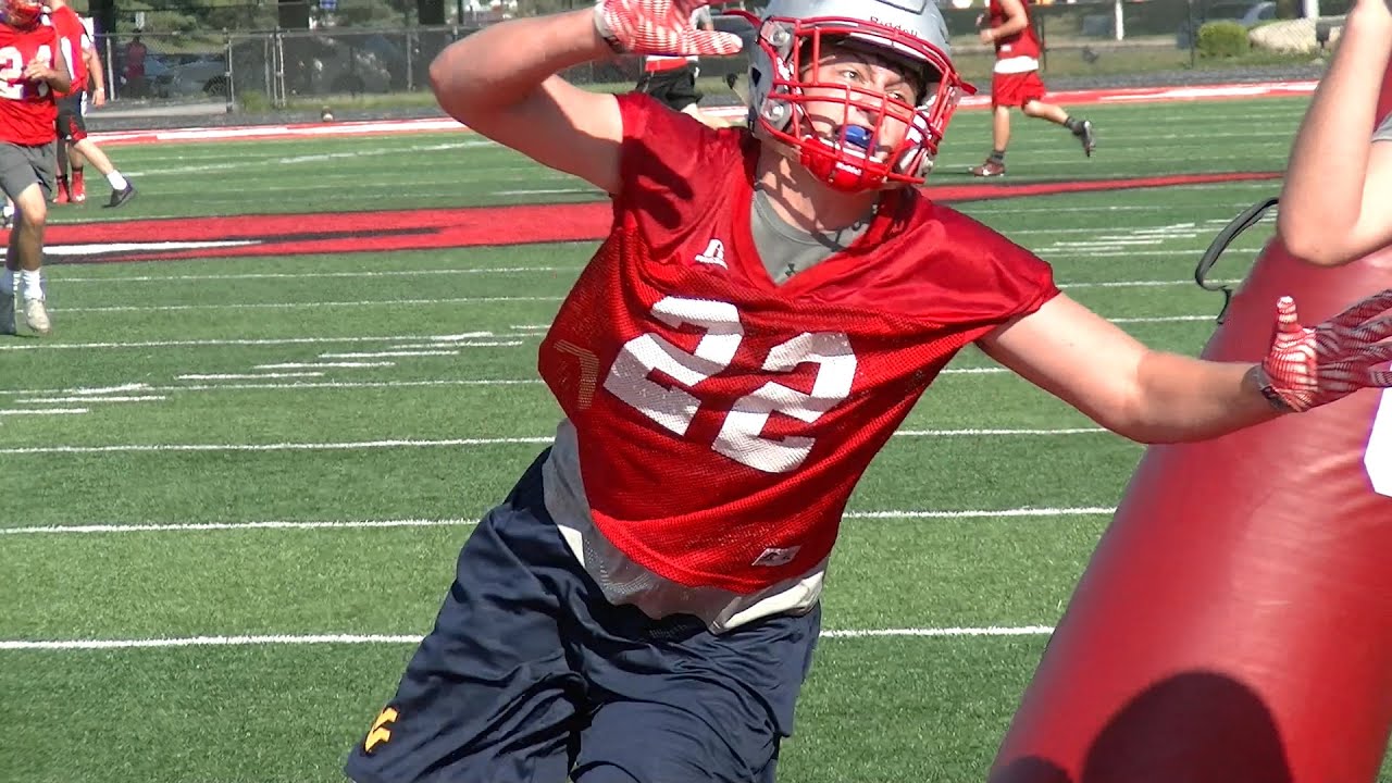 Noah Potter a rising prospect leading Mentor rush - YouTube
