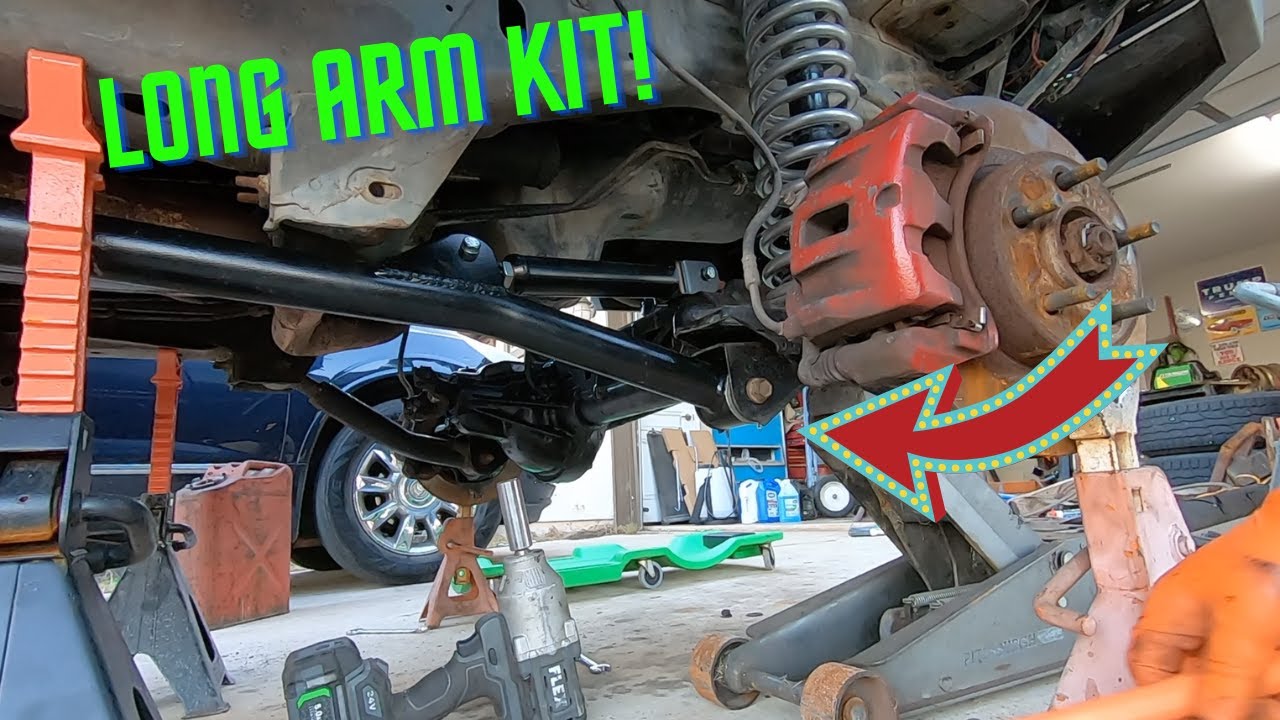 Jeep XJ Long Arm Kit - YouTube