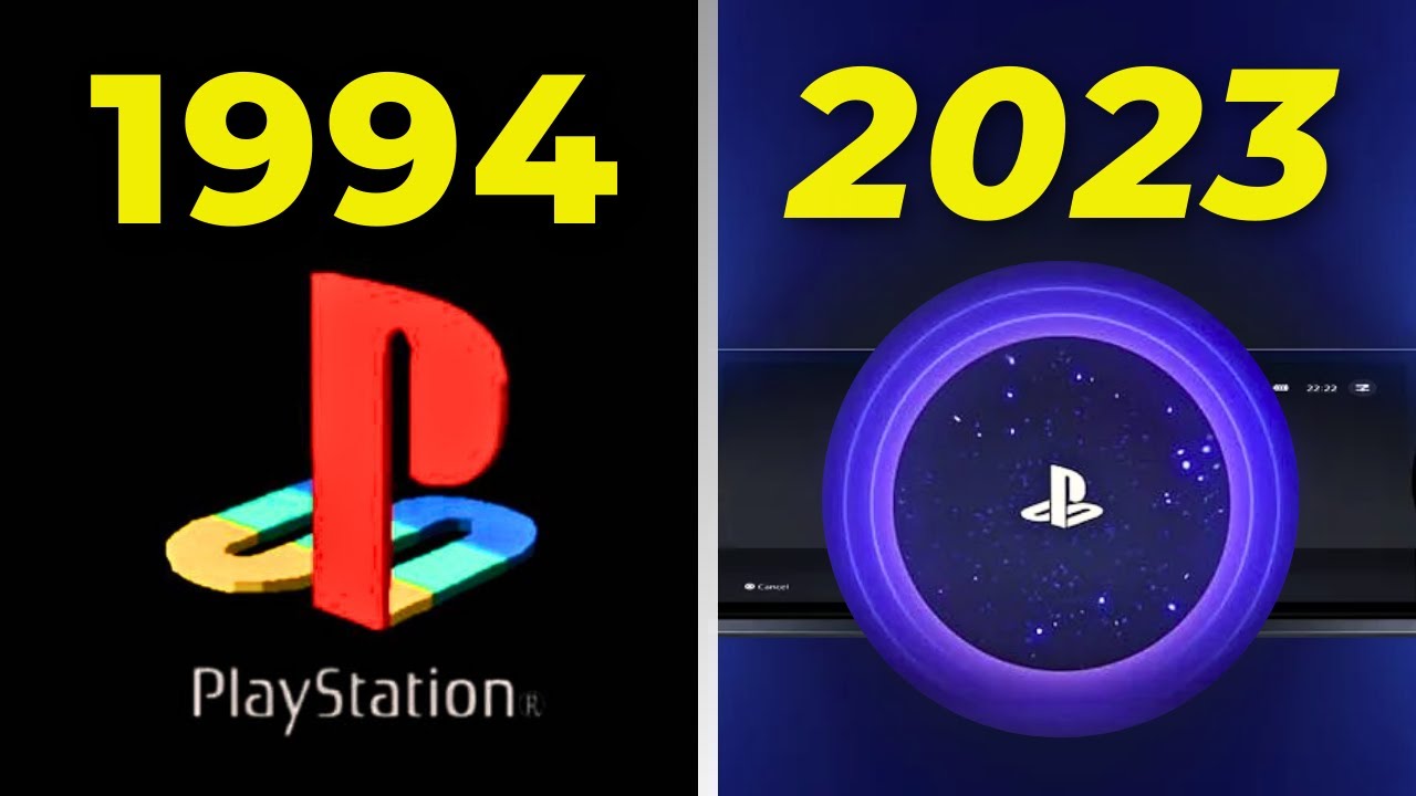 Evolution of PlayStation Startups (1994-2023) (4K) - 3D AUDIO - YouTube