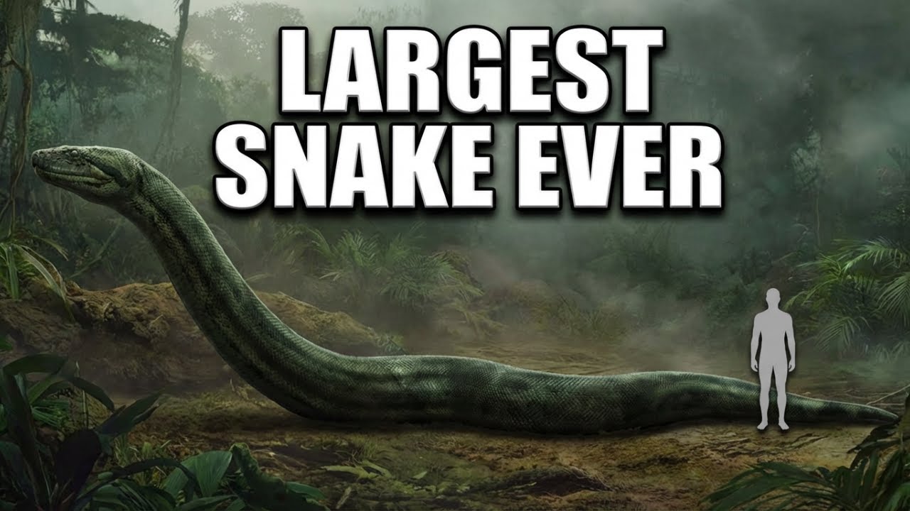 Titanoboa: The 50-Foot Snake That Ruled a Lost World - YouTube
