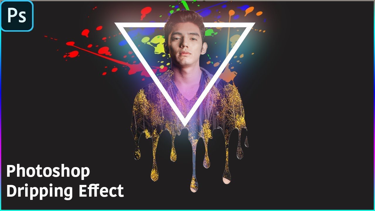 Dripping Effect | Photoshop Tutorial | Splatter Effect - YouTube