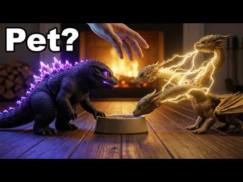 I Got Pet Godzilla & King Ghidorah In Real Life