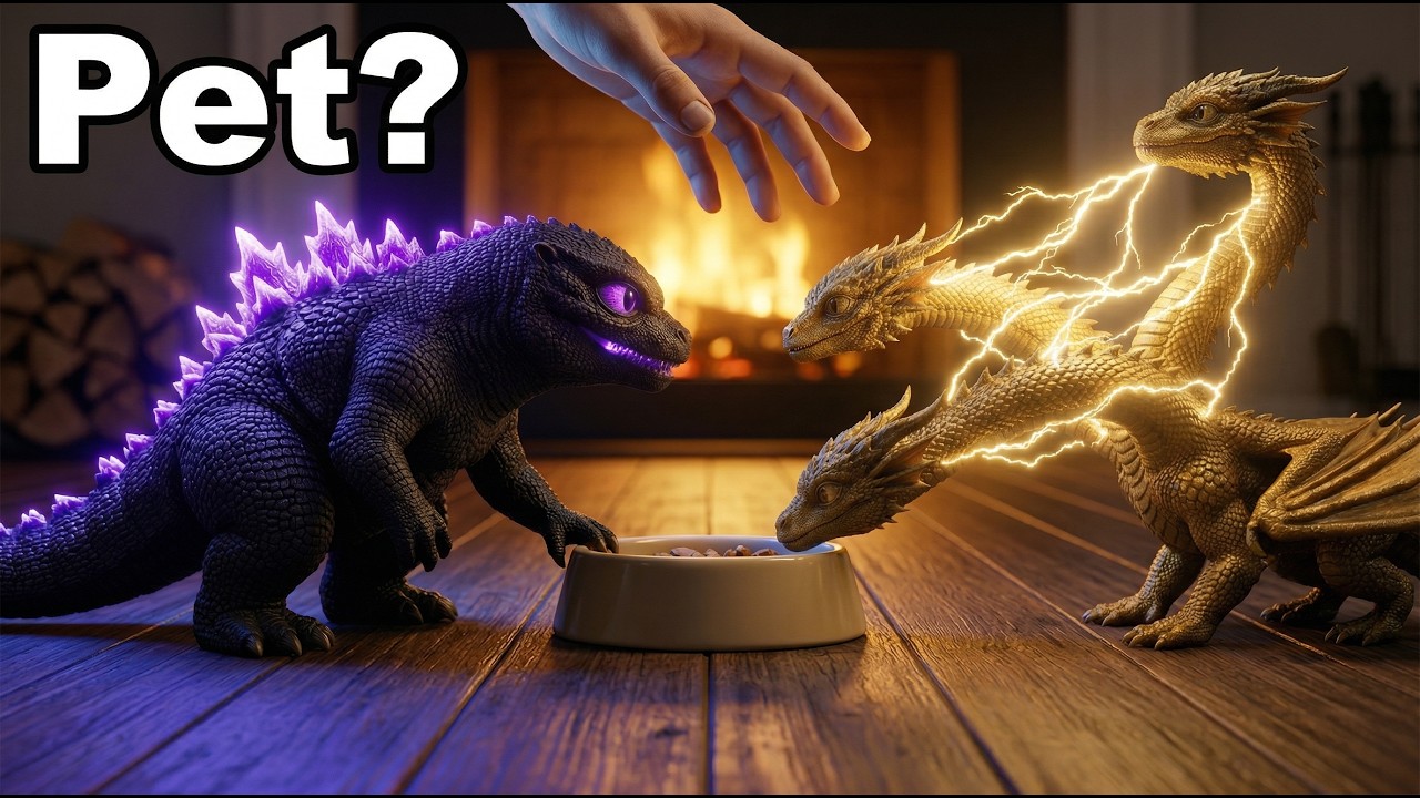 I Simulated Godzilla vs King Ghidorah In Real Life - YouTube