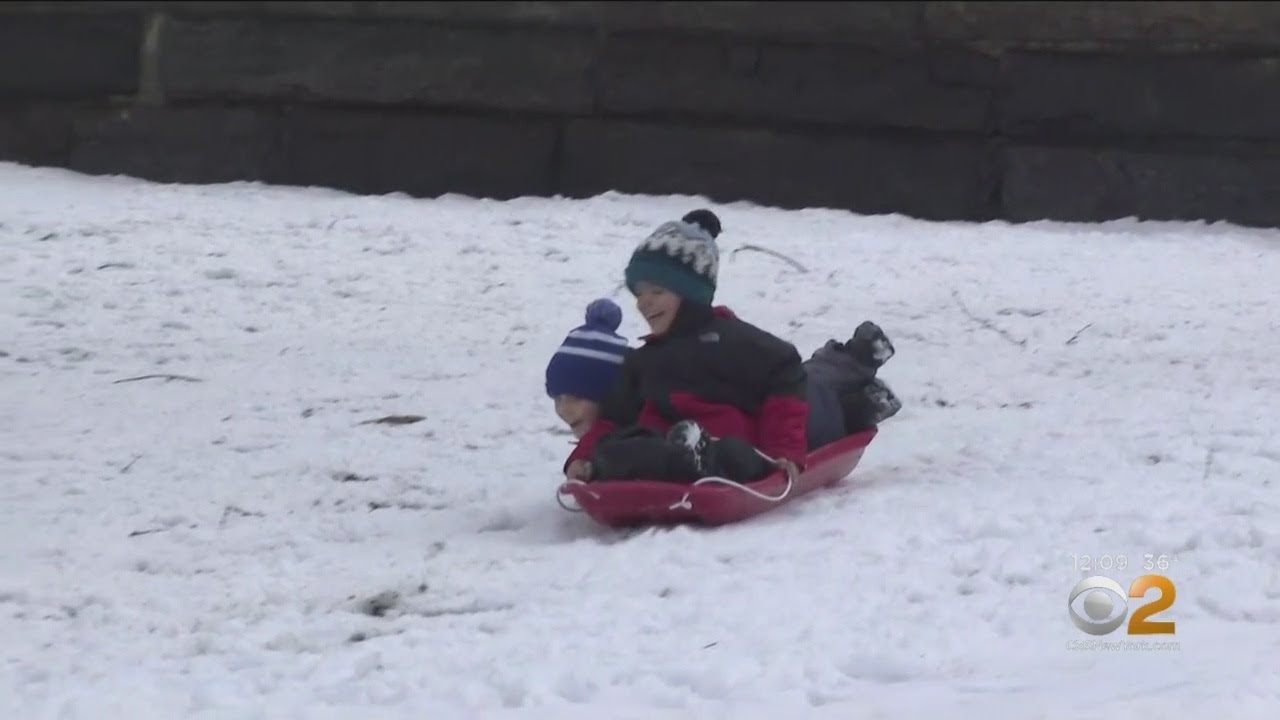 New York Weather: City Endures Slushy Mess As Working Parents Scramble ...