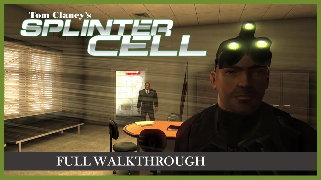Tom Clancy's Splinter Cell (2002) Full Game Walkthrough | No Damage | Hard Difficulty - YouTube