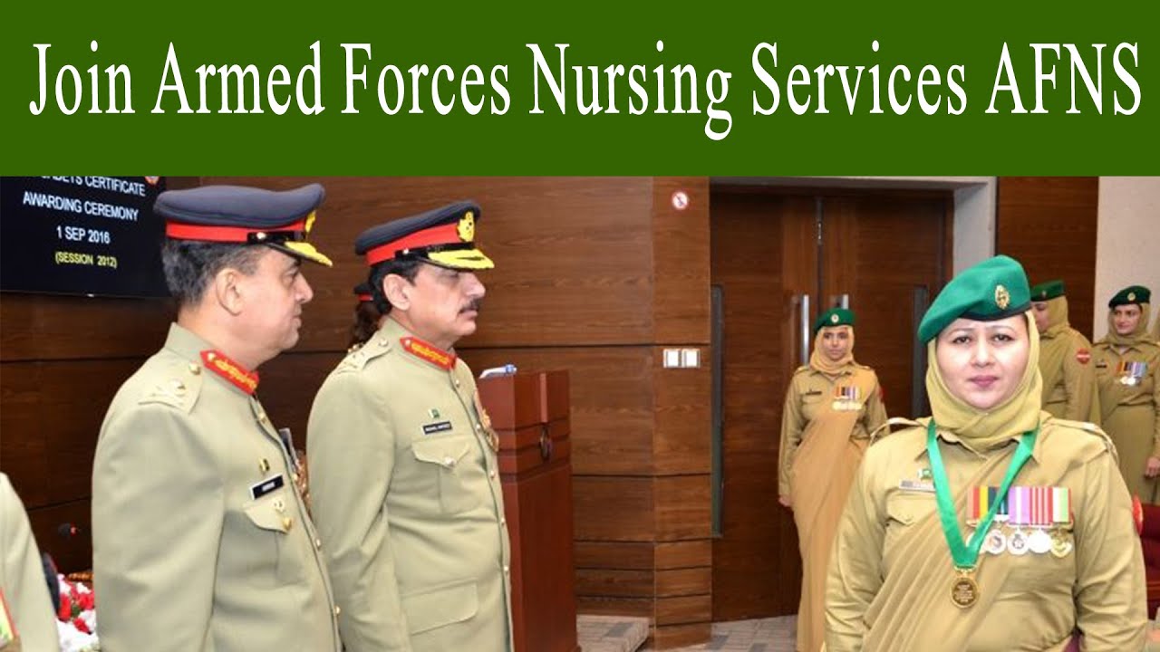 Join Pakistan Army in Armed Forces Nursing Services AFNS | Students E ...