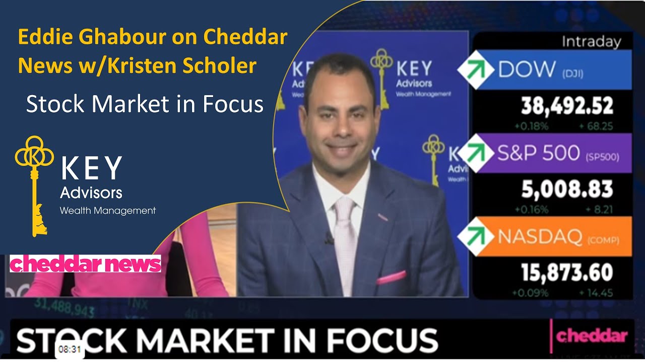 Stock Market In Focus. Take advantage of the dips. Eddie Ghabour on CHEDDAR TV w Kristen Scholer ...