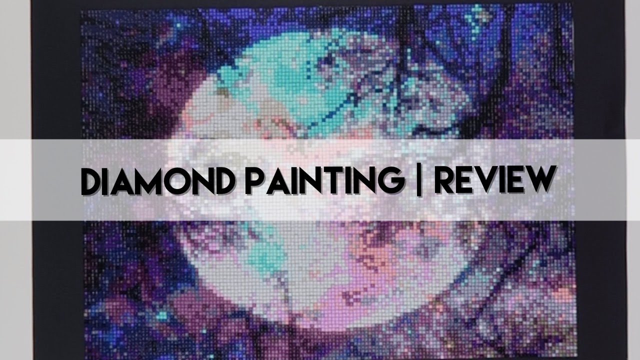 Diamond Painting - Completed | Moon - YouTube