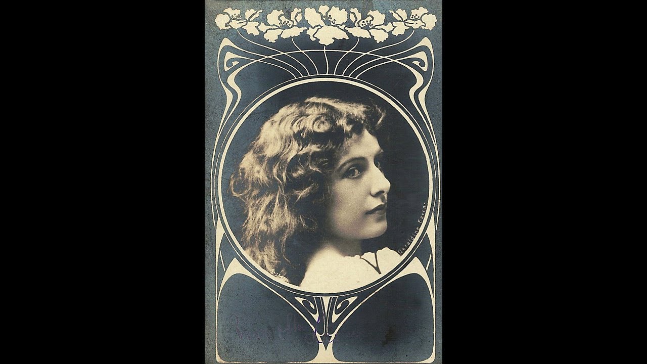 Tribute to American Operatic Soprano & Silent Film Actress Geraldine ...