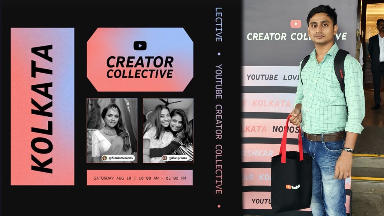 YouTube Creator Collective Meet | LIVE from venue | YouTube Creator ...