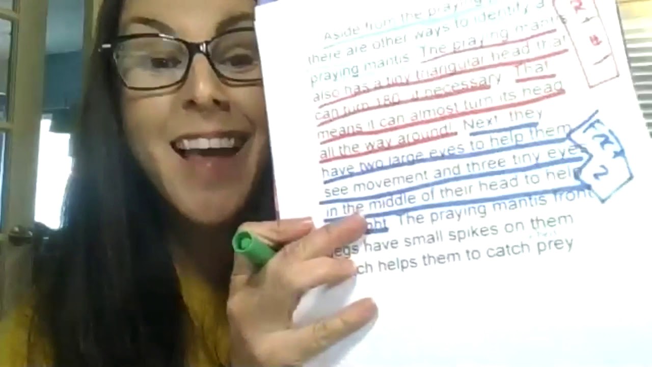 How to write a SUBTOPIC paragraphs for an INFORMATIONAL paper - YouTube