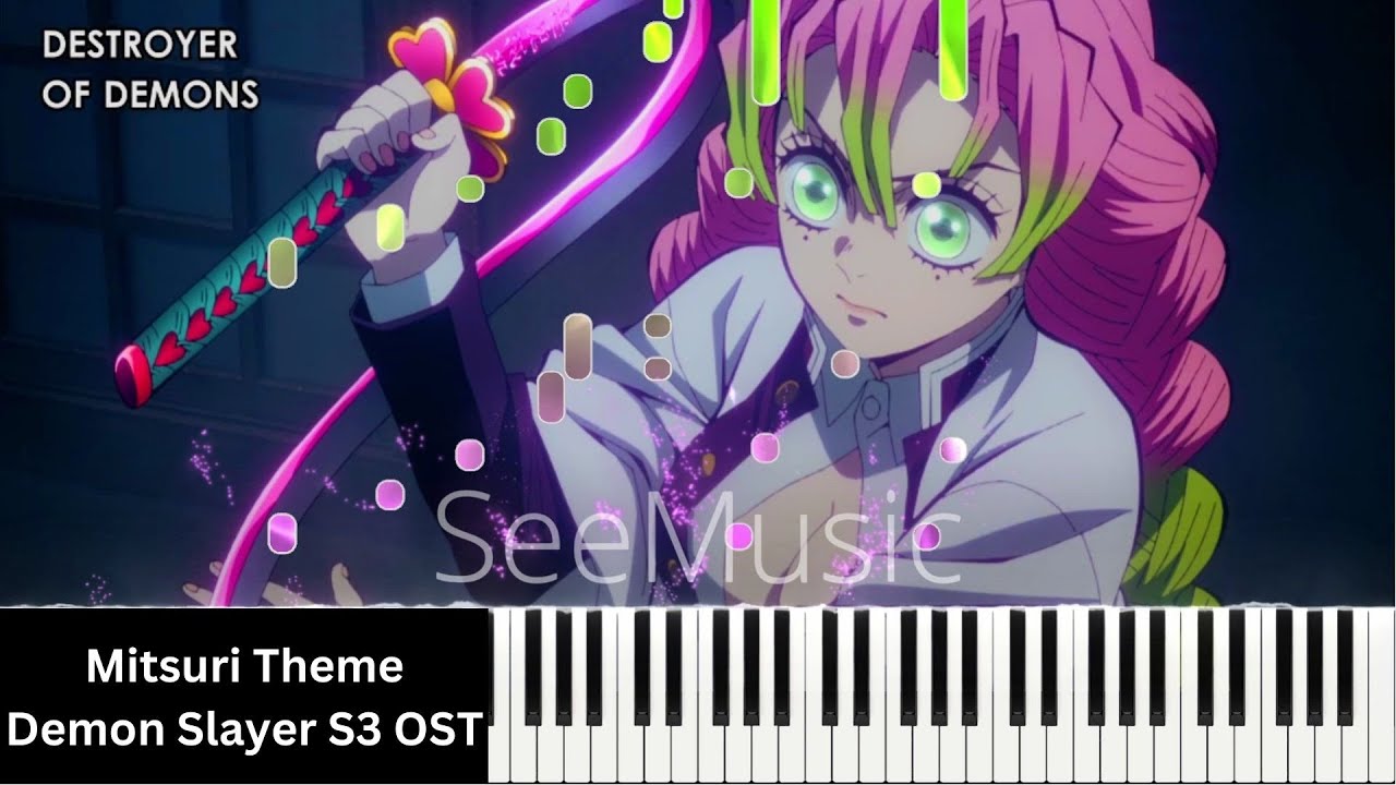 Mitsuri Theme - Demon Slayer Season 3 Episode 5 OST [Piano] - YouTube