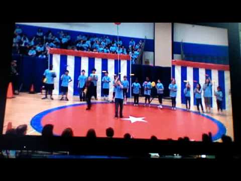 Seely place circus balancing/spinning plate trick - YouTube