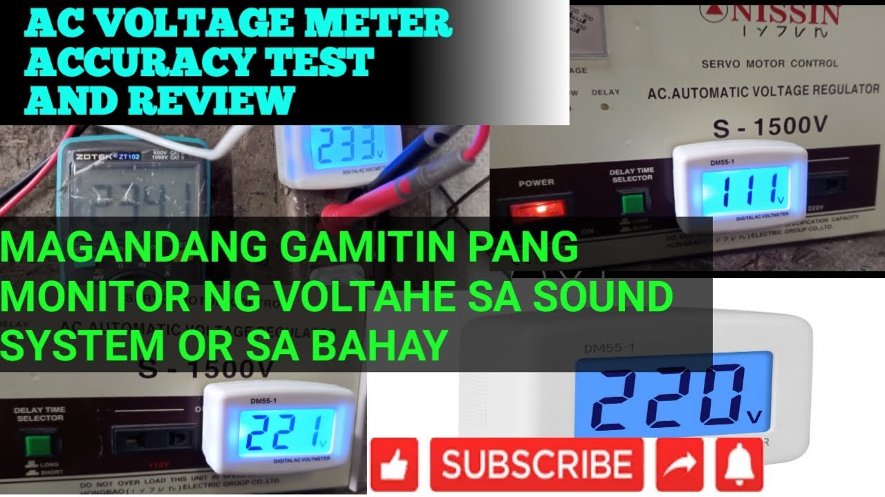 AC DIGITAL VOLTMETER|demo test using AVR and Multimeter|good for ...