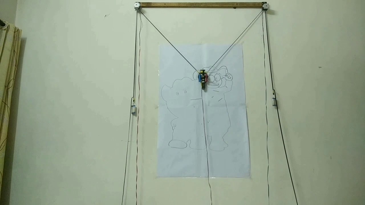 Vertical XY Plotter - YouTube