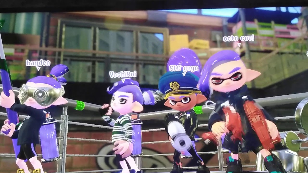 Splatoon 2 match classique avec vous avec info ensemble :) - YouTube