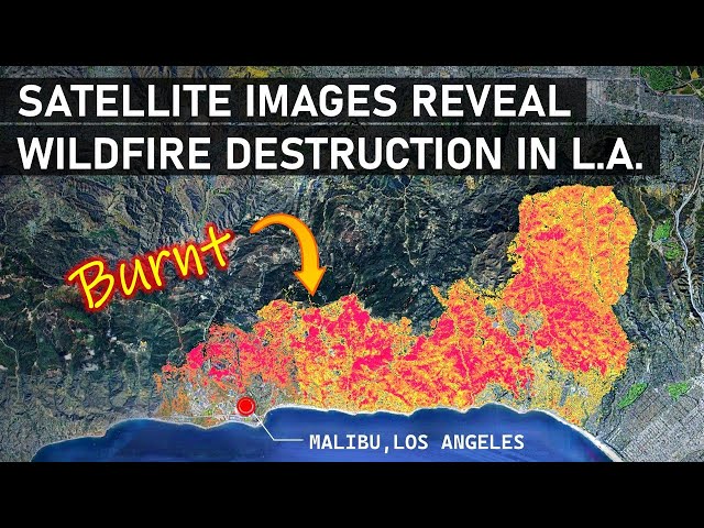Satilite Map Los Angles