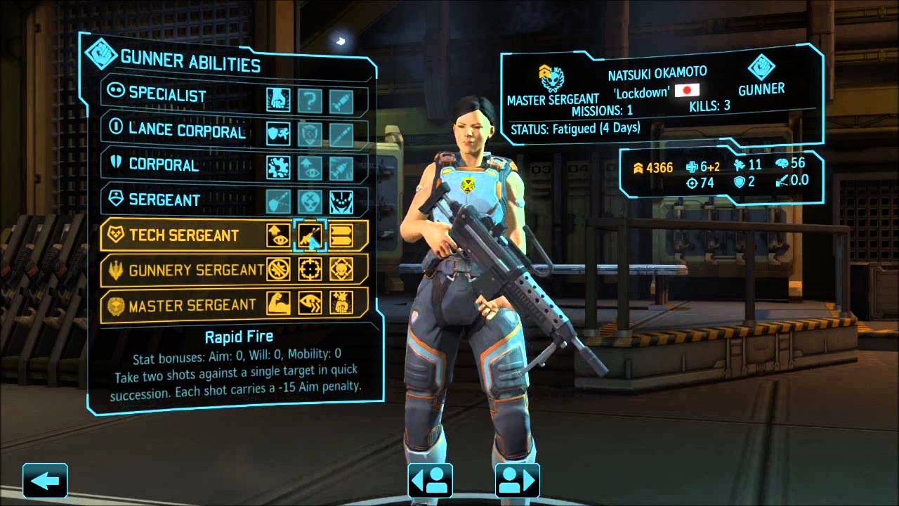 XCOM EW Long War Beta 15: Gunner Abilities and Builds - YouTube