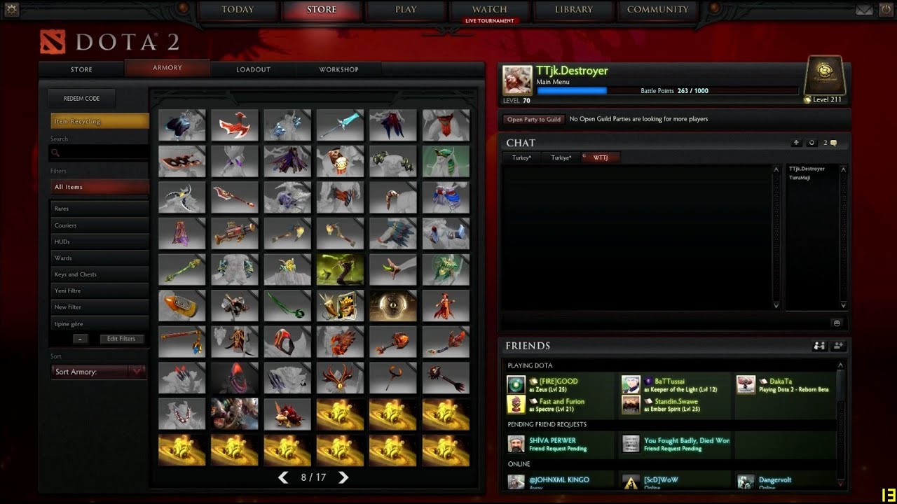 Immortal 3 Treasure Dota 2 Chest Opening - YouTube
