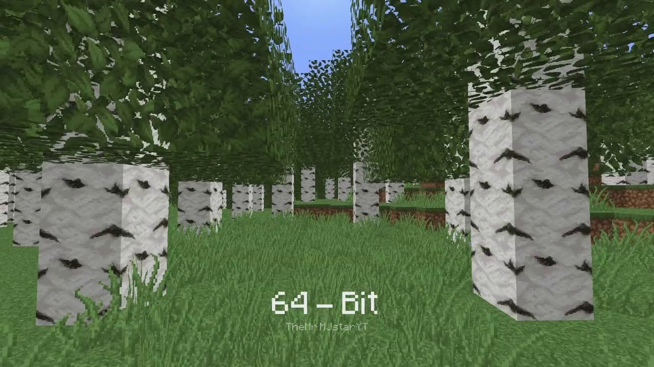 1 bit to 8019 bit Minecraft - YouTube
