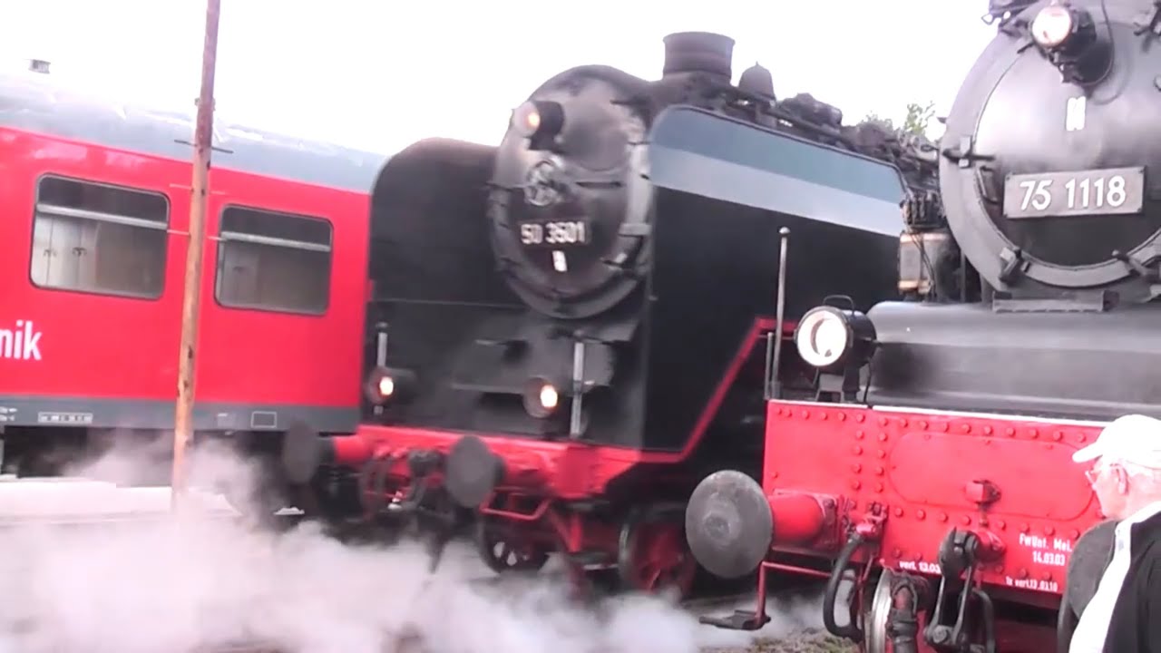DB 50 3501 Steam Engine - YouTube